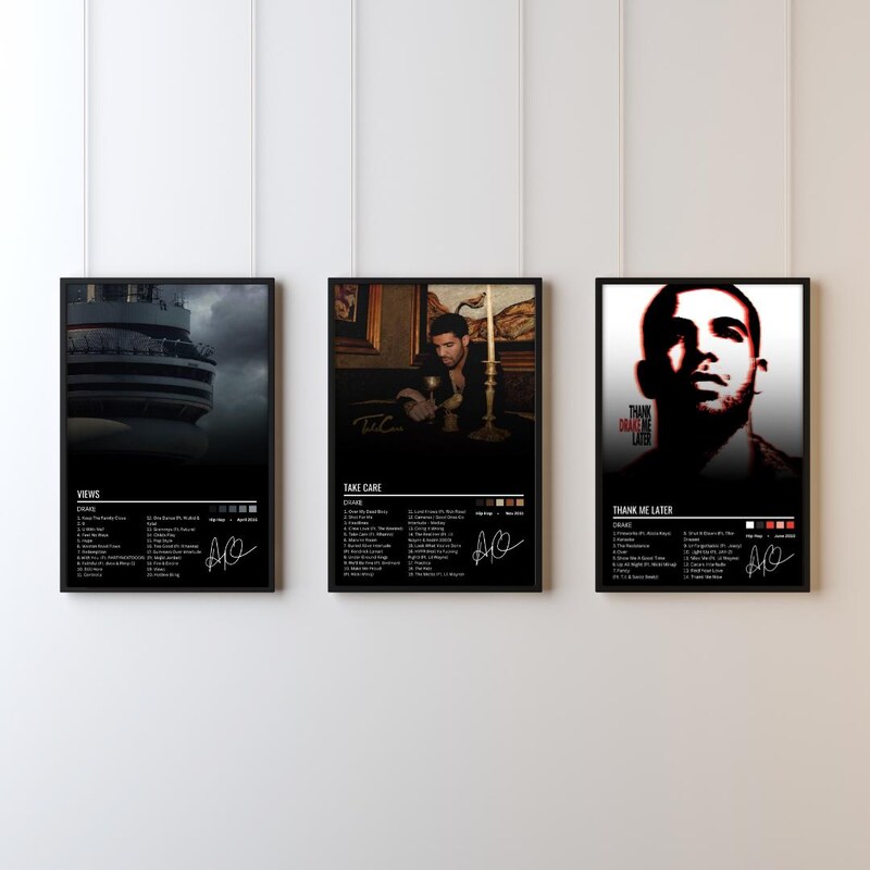 Drake's Album Poster - Etsy