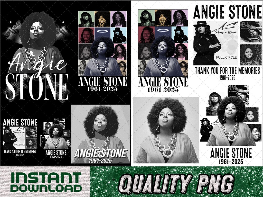 R.I.P Angie Stone Bundle 9 Png, Angie Stone Tribute Png, Angie Stone ...
