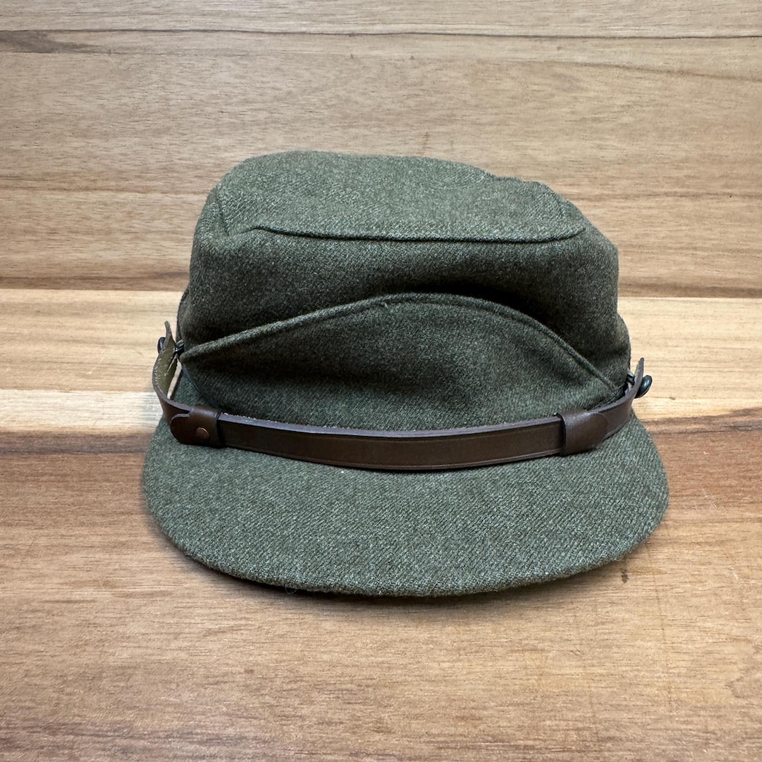 Vintage 1954 Buffalo Cap Co. Green Wool Hunting Cap (size 6 1/2) - Etsy
