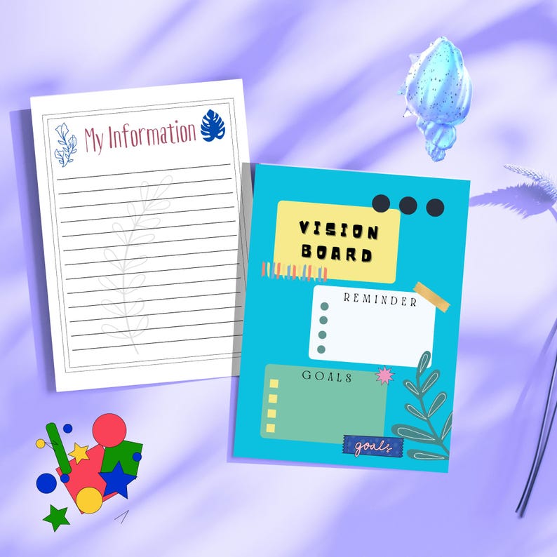 Editable Vision Planner: Goal-setting & Life Planning Made Easy - Etsy