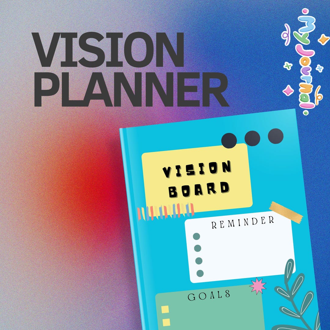 Editable Vision Planner: Goal-setting & Life Planning Made Easy - Etsy
