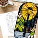 Narnia Lamp Post Stained Glass Pattern- Full License - Etsy