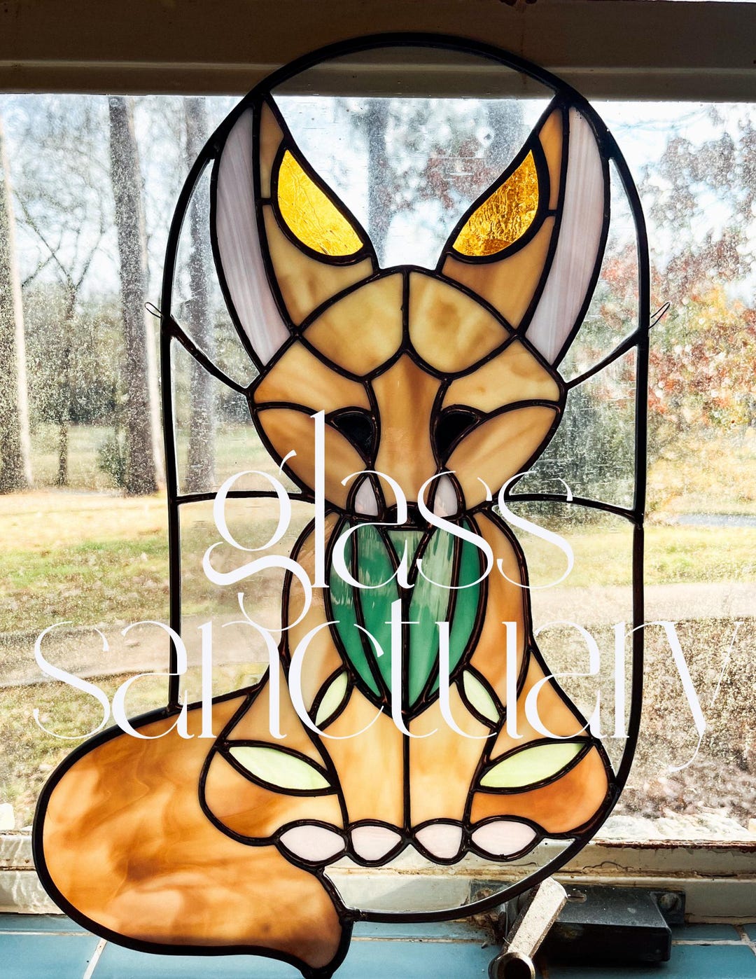 Folk Art Fennec Fox Pattern - Etsy