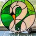 Geometric Swan Stained Glass Pattern - Etsy