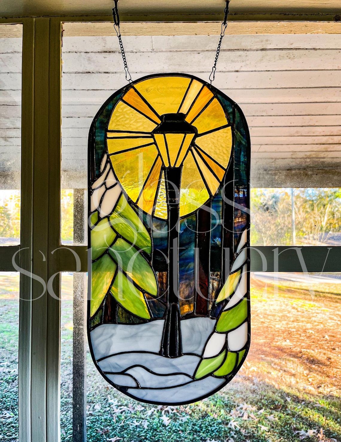 Narnia Lamp Post Stained Glass Pattern- Full License - Etsy