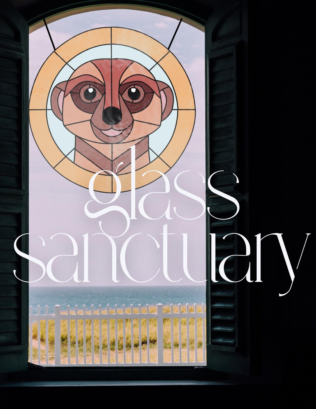 Meerkat Stained Glass Pattern - Etsy