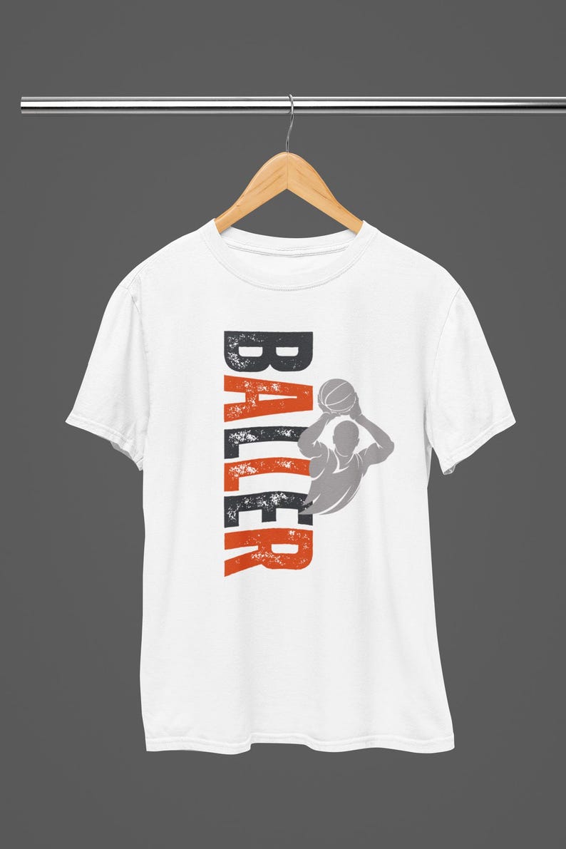 Men's Baller Tshirt Basketball Tshirt Basketball Love Gift for ...