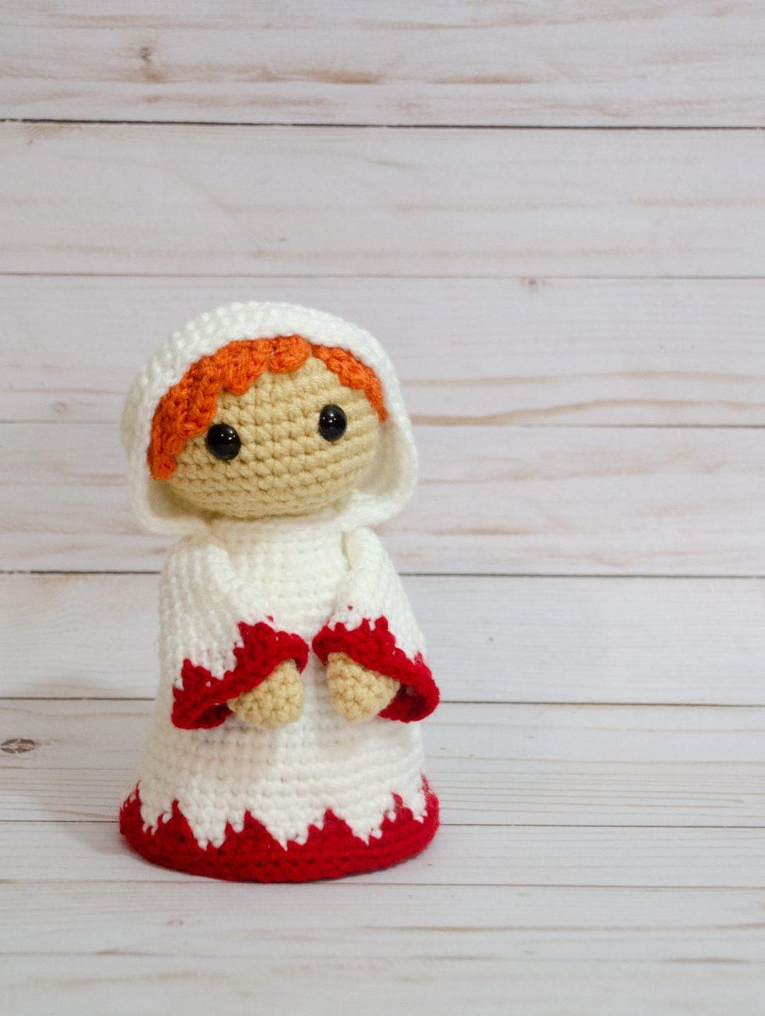 Crochet Mage Doll Pattern – Amigurumi Hooded Wizard Plush DIY - Etsy