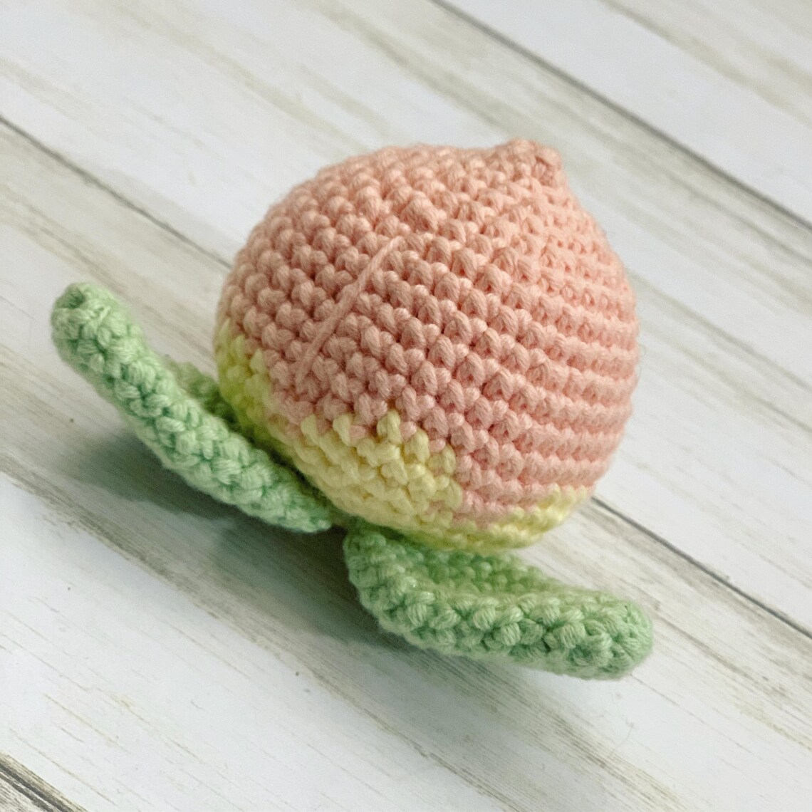 Chubby Peach Amigurumi Crochet Pattern: Beginner Plush Toy (PDF) - Etsy