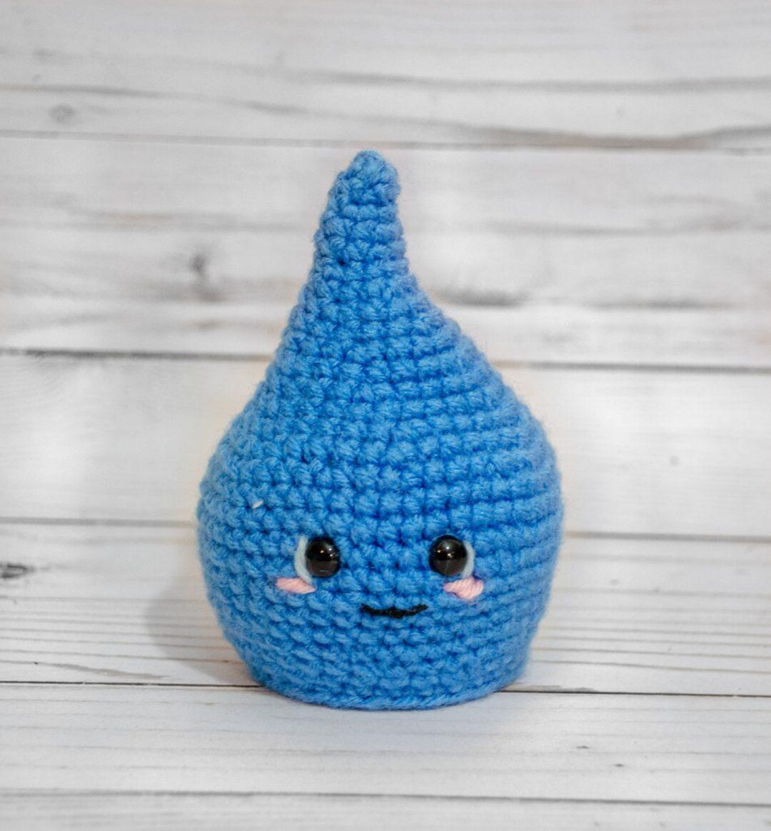 Reversible Water Drop Crochet Pattern – Happy & Sad Amigurumi Plush - Etsy