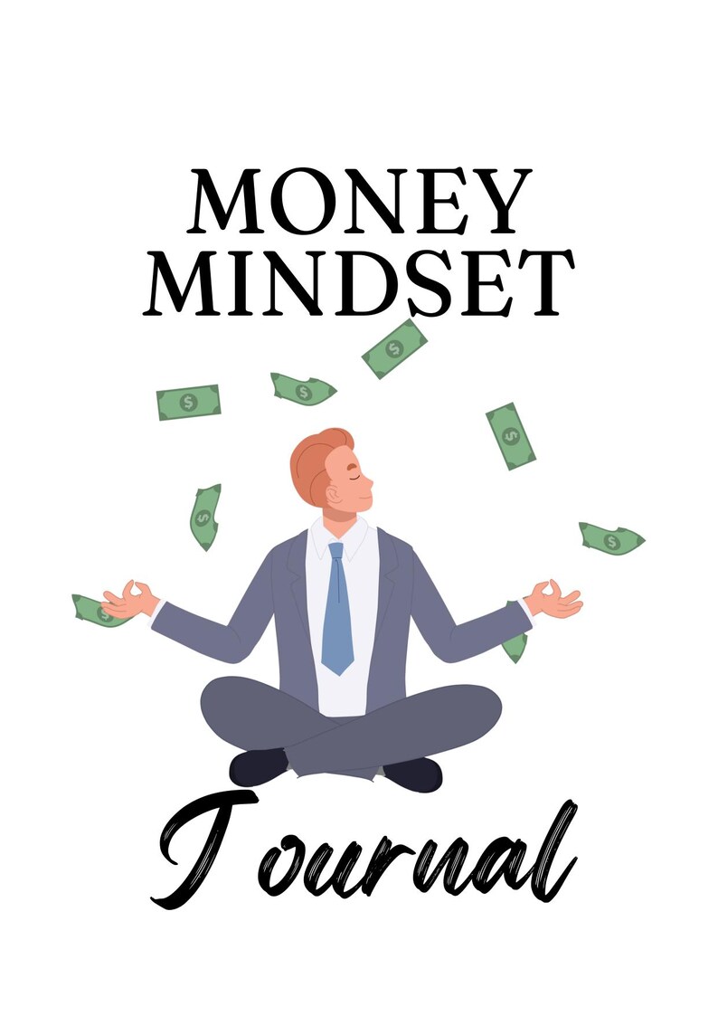 Money Mindset Journal | Printable Wealth Planner, Financial Tracker ...