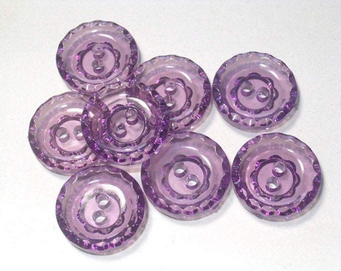 I Found 1 More Set - 10 Look Like Glass Perfectly Purple Acrylic ...