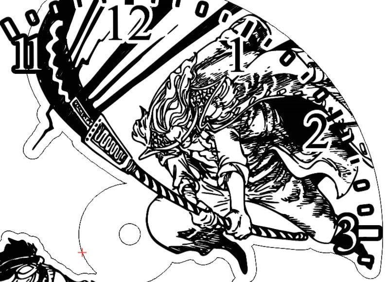 One Piece Anime Battle Clock, Desktop or Wall Decoration - Etsy