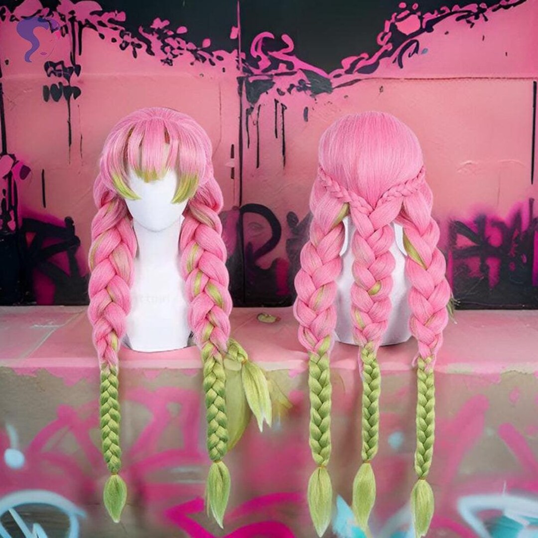 Mitsuri, Cosplayer Wig, Perfect for Cosplayers - Etsy