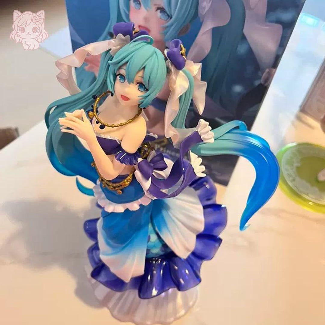 Mermaid Miku, Anime, Figure, Decor, Toy, Statue, Gift, Kawaii - Etsy