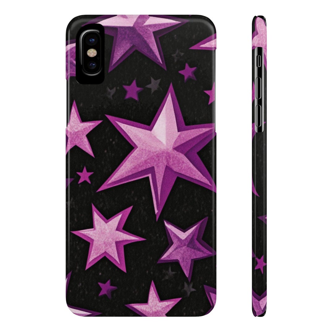 Starry Night Slim Phone Cases, Cute Phone Cover, Glamorous Mobile Case ...