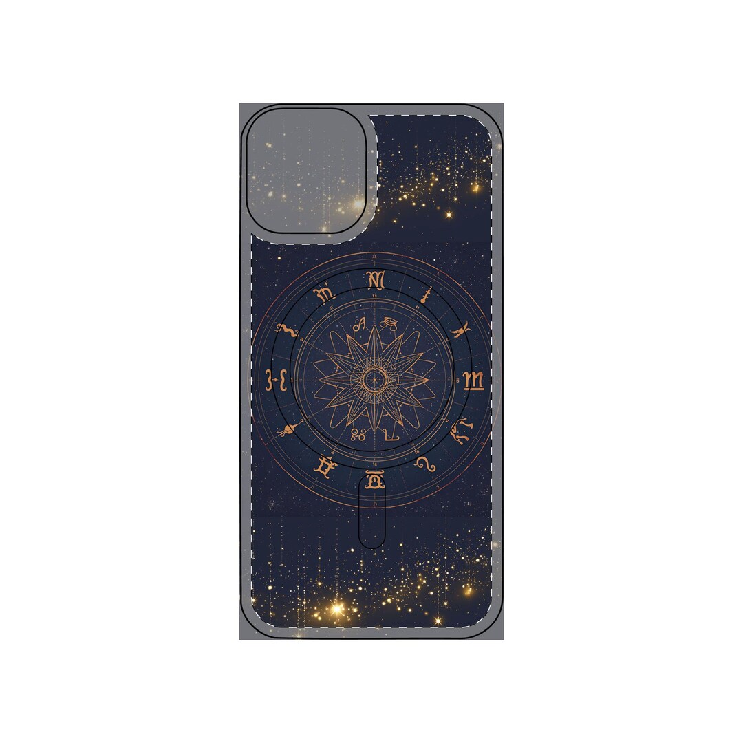 Zodiac Astrology Magnetic Phone Case: Clear Impact-resistant Design - Etsy
