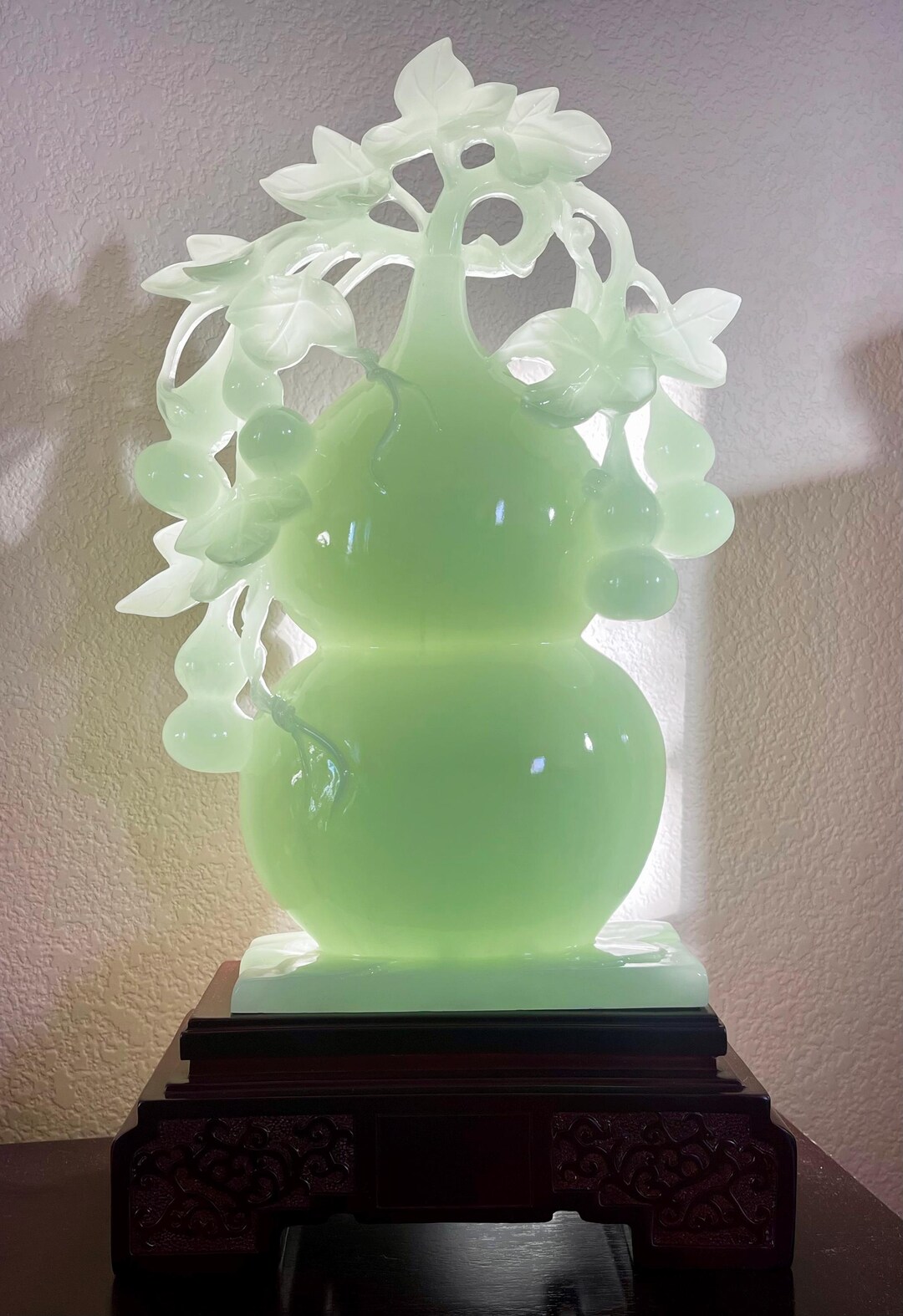 Chinese Jade Gourd, Hulu Carving - Etsy