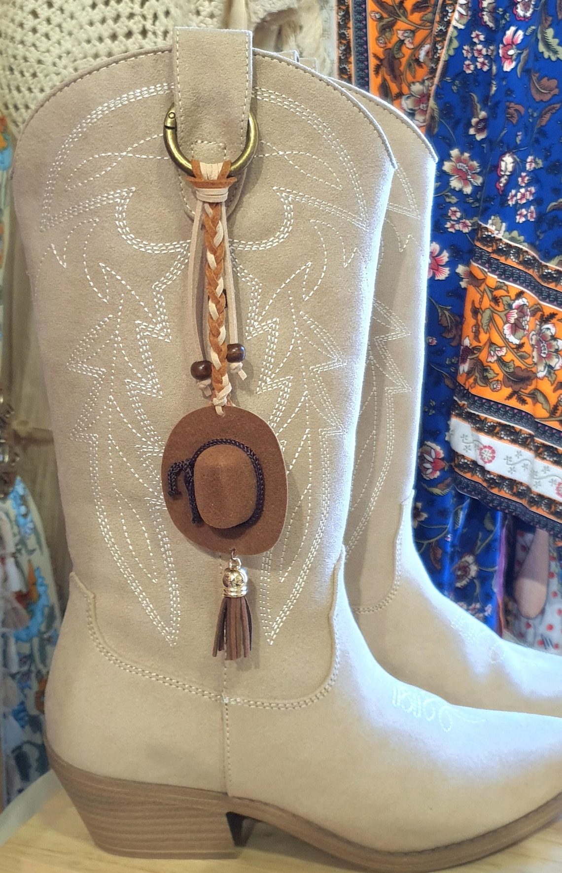 Handmade Cowboy Boot Charms: Western Boot Bling - Etsy