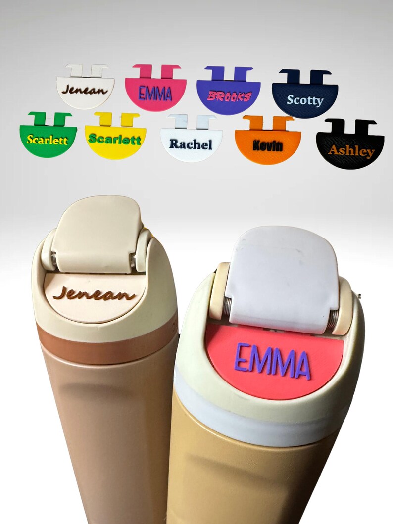 Personalized Owala Name Plate - No Adhesive Needed -custom Owala ...