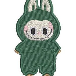 Labubu Embroidery Design (PES/ DST/ VP3/ JEF) @instant Download@. Get a ...