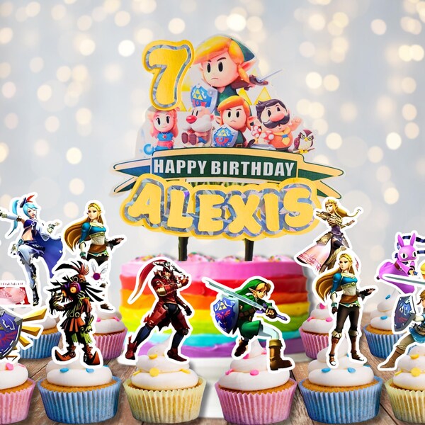 Zelda Cake Topper - Etsy