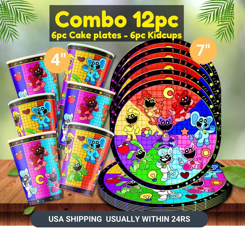 Smiling Critters Party Supplies - Etsy