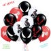 12pc or 24pc Venom Spiderman Latex Bouquet Balloons Happy Birthday ...