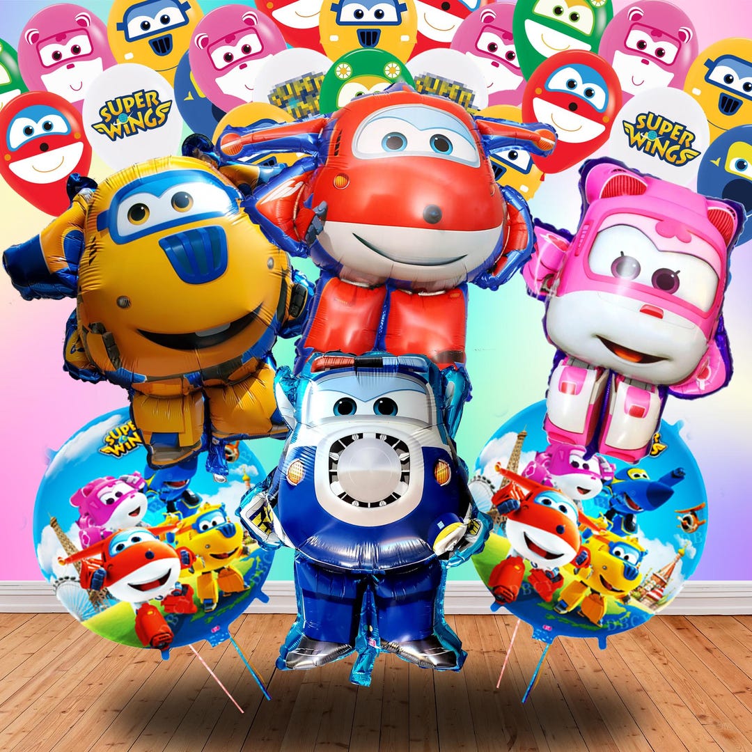 Zootopia Bouquet Foil Latex Balloons Happy Birthday Party Supplies ...