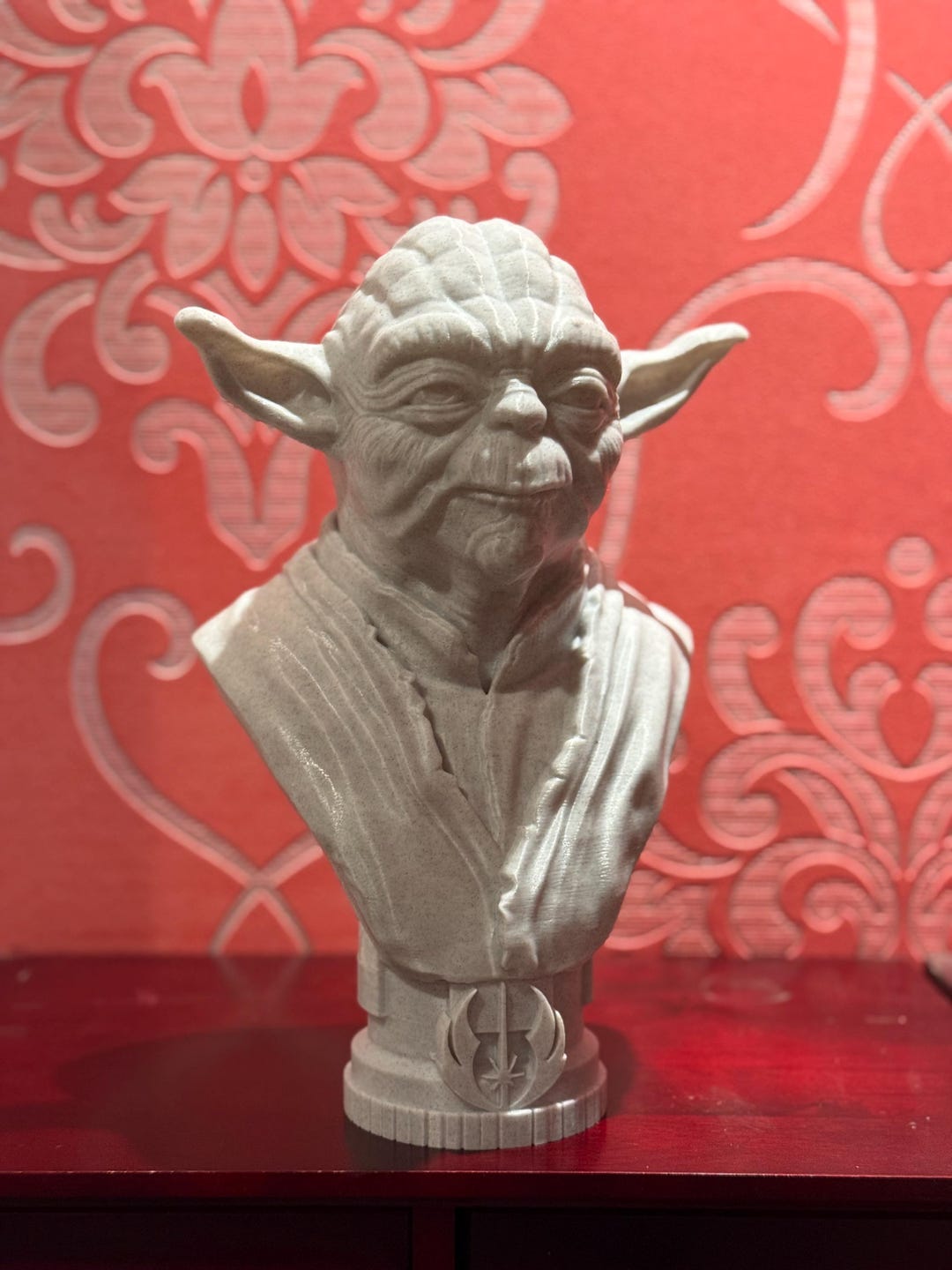 Yoda Bust Decoration, Star Wars Home Decor, Solid, Marble Look - Etsy
