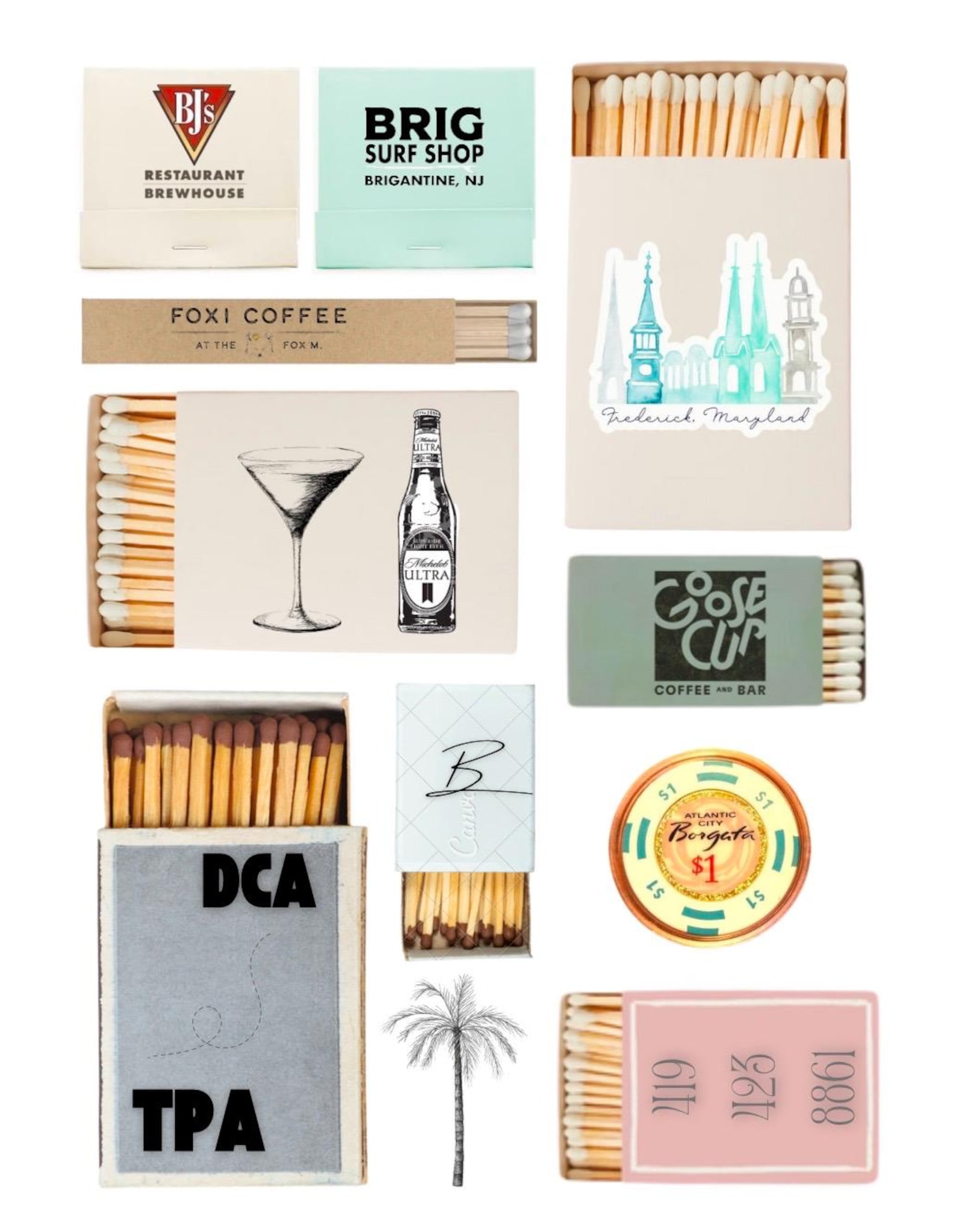 Downloadable Matchbook Poster Template - Etsy