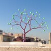 Copper Wire Tree Art Statue, Minimal Miniature Wire Tree of Life ...