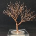 Copper Wire Tree Art Statue, Minimal Miniature Wire Tree of Life ...