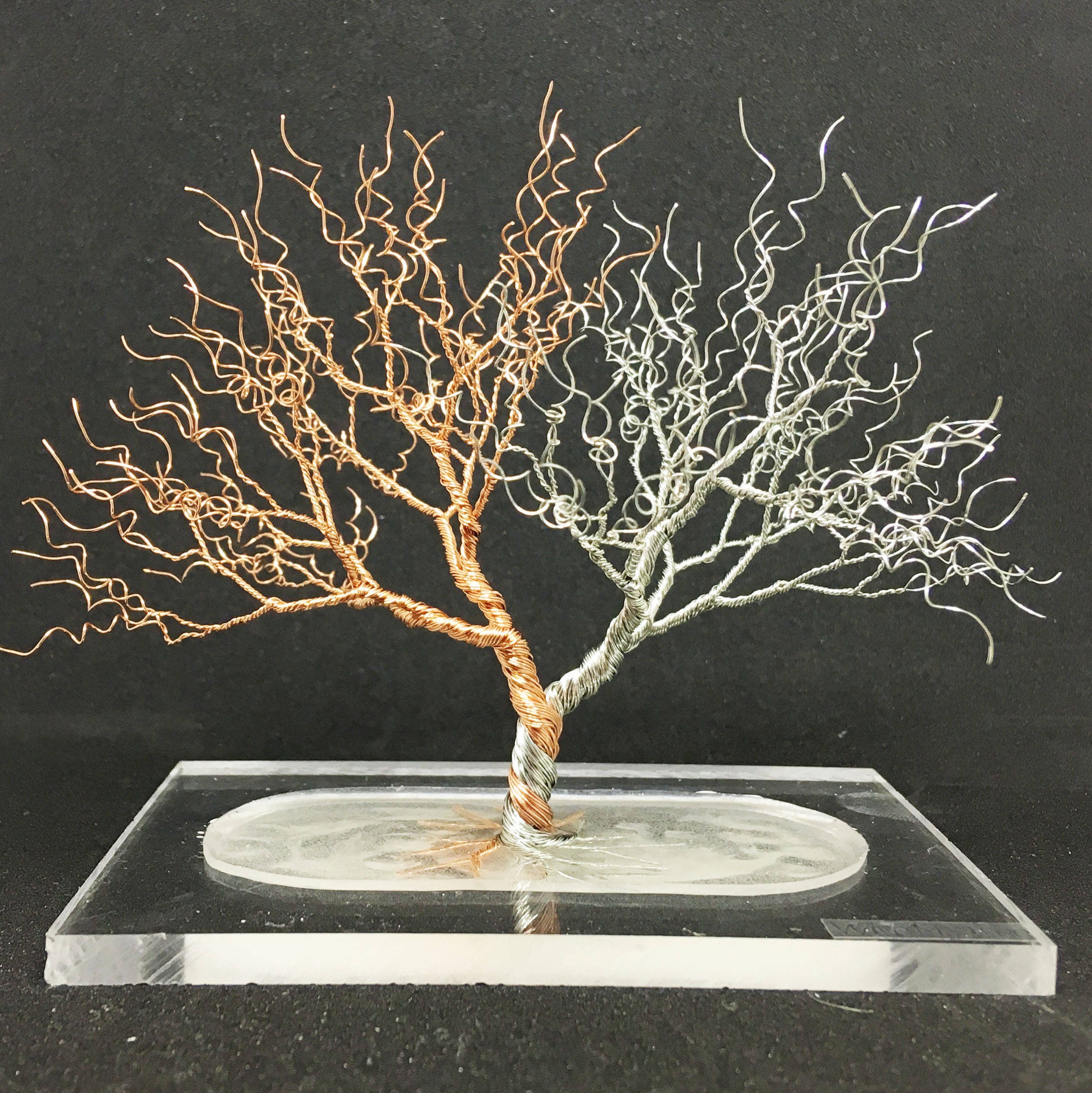 Silver Copper Gold Tree of Life Two Trees of Valinor Inspired - Etsy