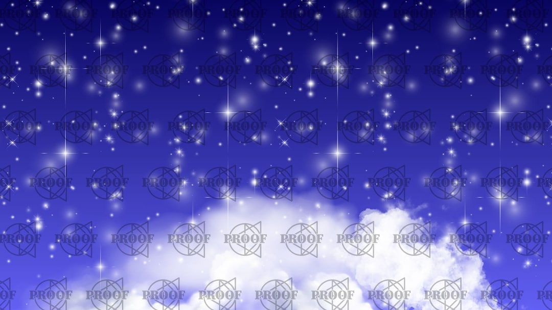 Starry Night (zoom Background) - Etsy