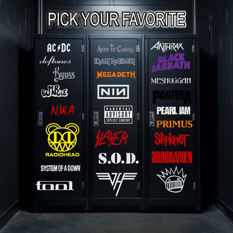 Rock Band Stickers - Etsy