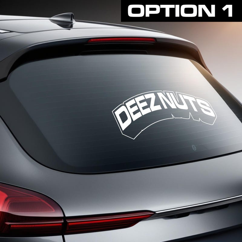 Deez Nuts Decal - Etsy