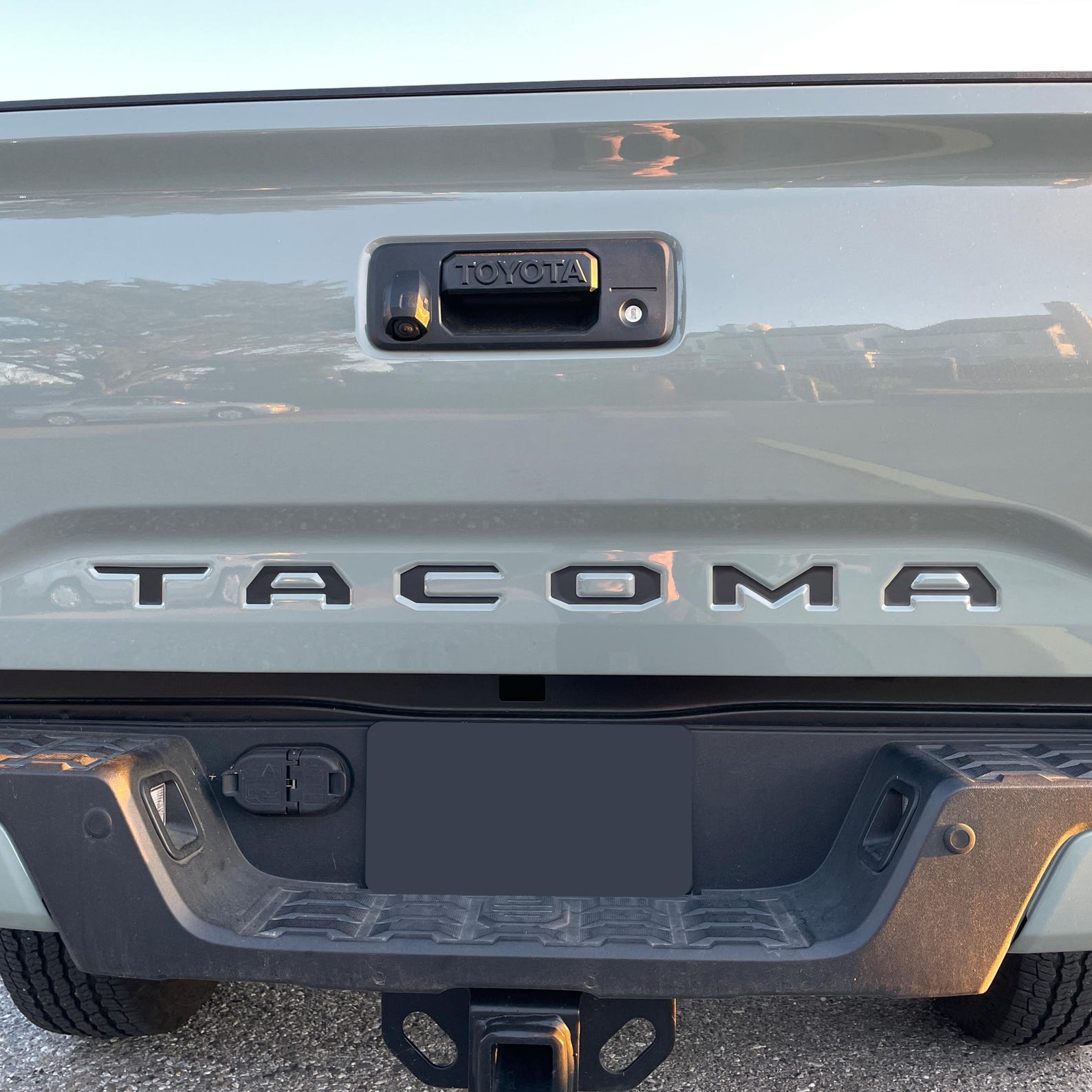 TACOMA Tailgate Letter Inserts for 2016-2023 Toyota Tacoma | Vinyl ...