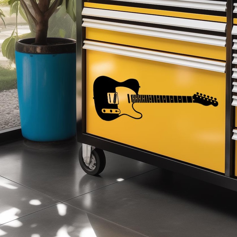 Fender Guitar Decal - Etsy