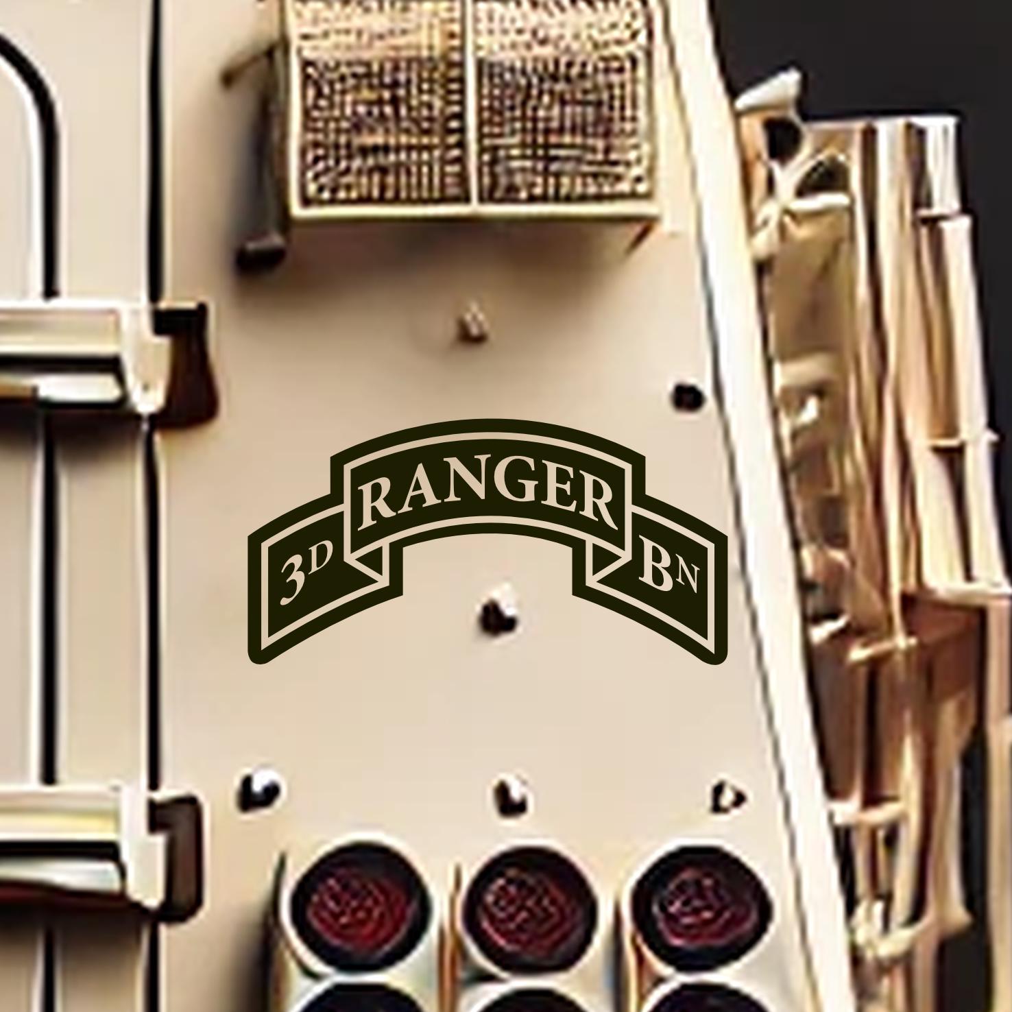 Custom US Army Unit Vinyl Decals - Infantry, Armored, Airborne & Ranger ...