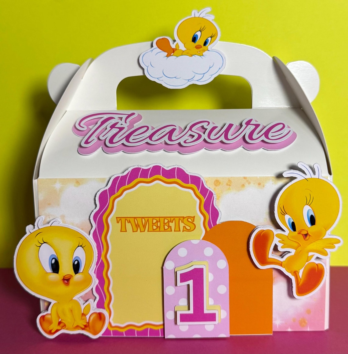 Tweety Goodie Boxes, Tweety Treat Boxes, Tweety Bird Party Favors - Etsy