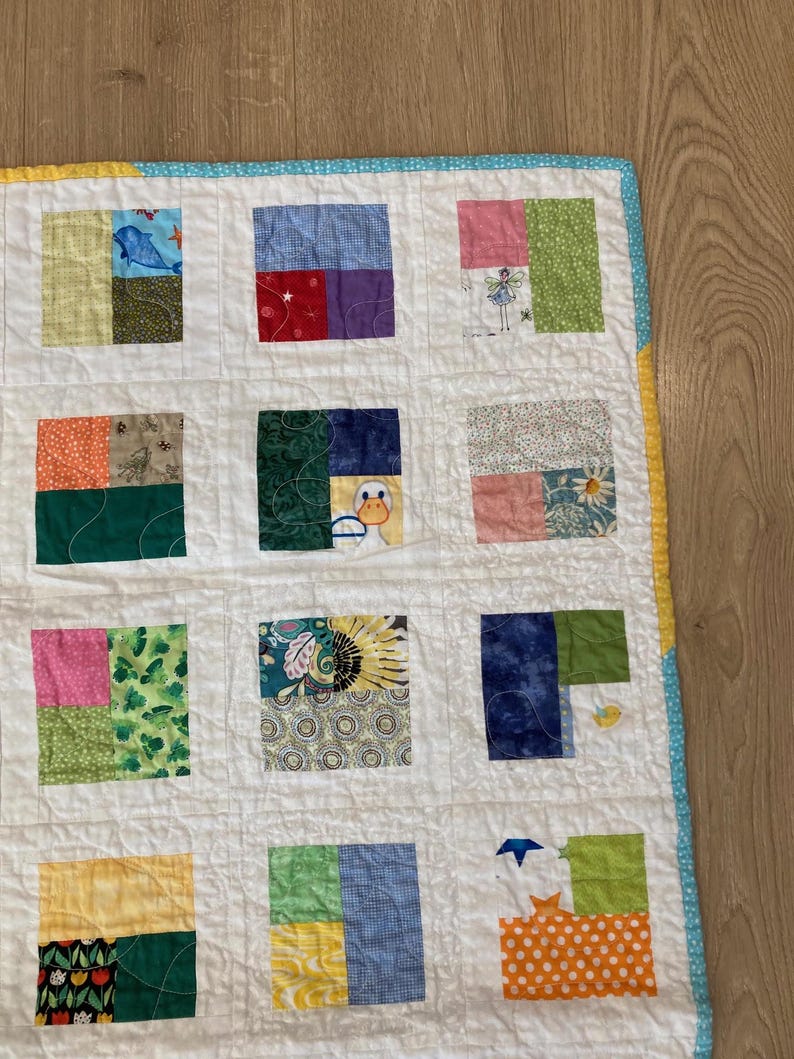 Adorable Handmade Children's Quilt - Etsy