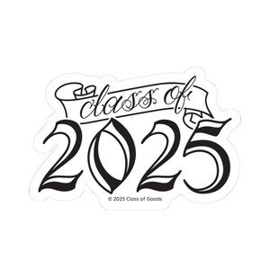 Class of 2025 Sticker - Etsy