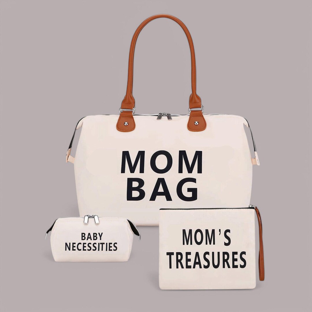Weekender Duffel Bag Set: 3-piece Travel Tote, Mom Bag - Etsy