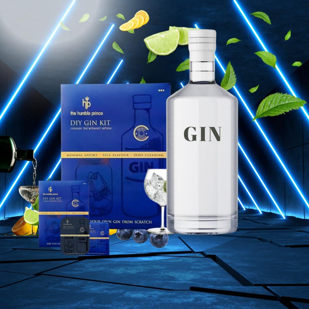 Ultimate Diy Gin Making Kit | Lemon Infused Gin | Birthday Gift ...