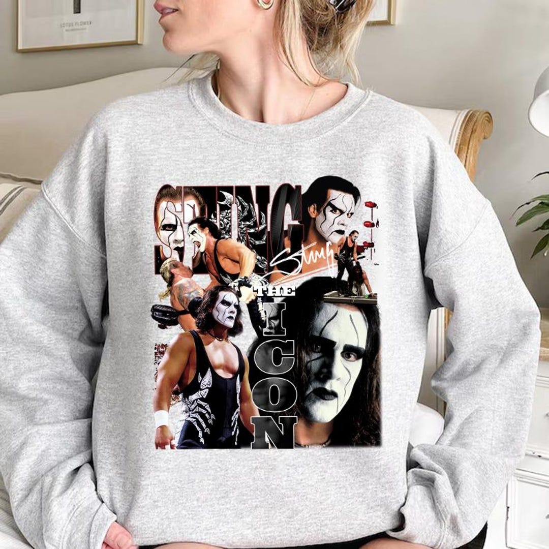 Sting WWE PNG High-quality Digital File Instant Download for T-shirt ...