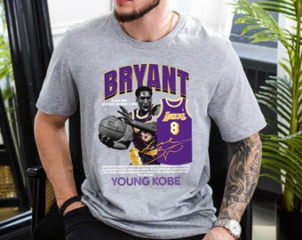 Kobe Bryant PNG Digital Download, Basketball Graphic Tees, Basketball ...