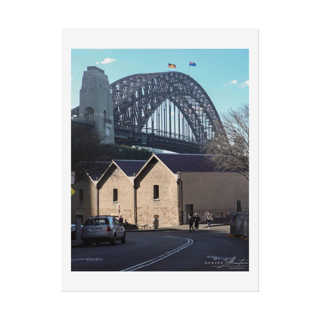 Poster Sydney Harbour Bridge View - Etsy