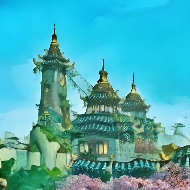 World of Warcraft Jade Forest Wall Art | Printed Poster | Wow Present ...