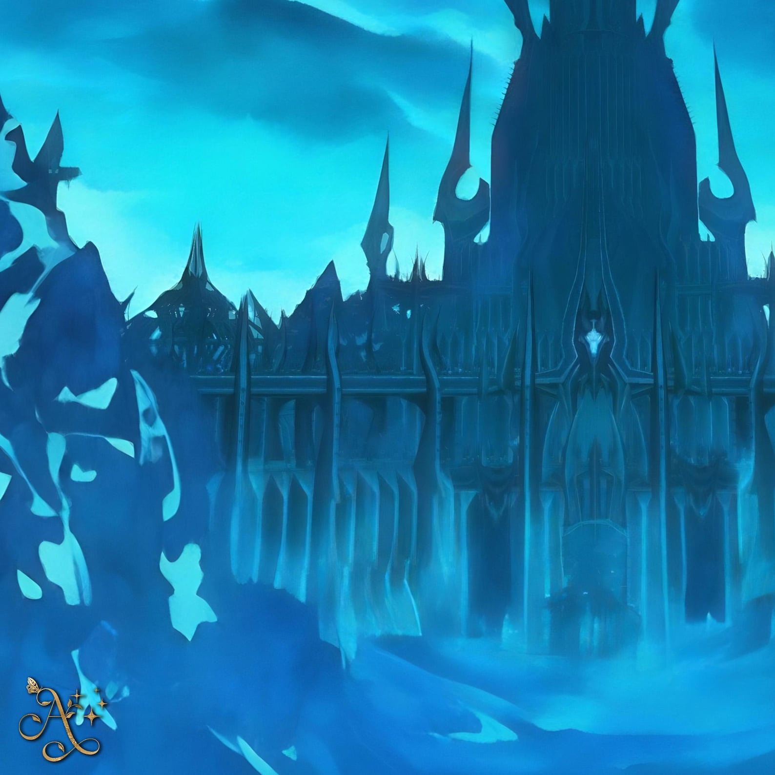 World of Warcraft Icecrown Citadel Wall Art | Printed Poster | Wow ...